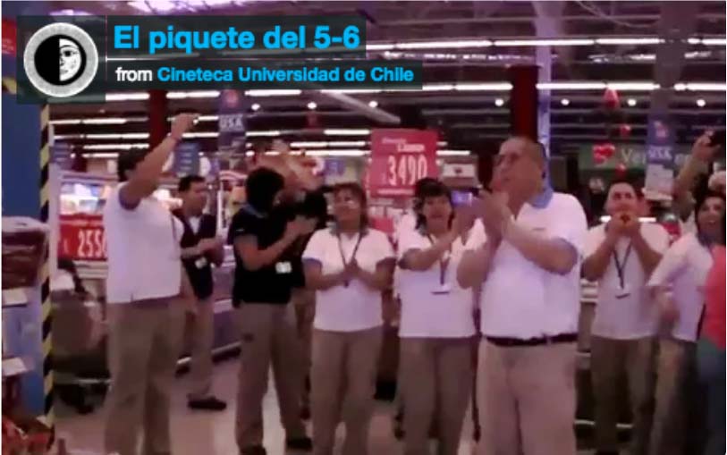 El piquete del 5-6 [videograbación]. - Universidad de Chile
